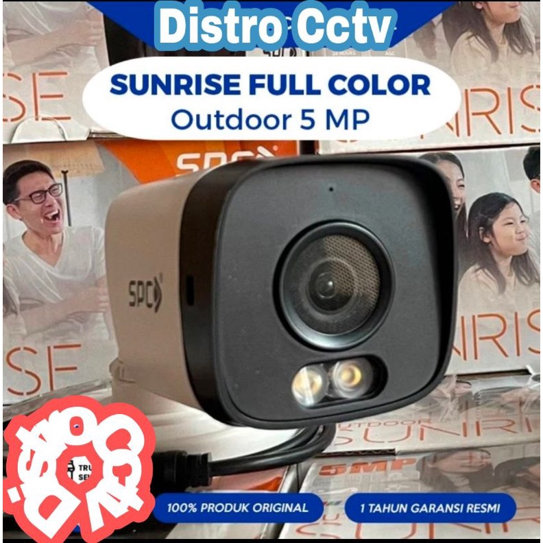 Jual Camera Cctv SPC 5mp ColorVu Outdoor Sunrise Series 2560p Kamera ...