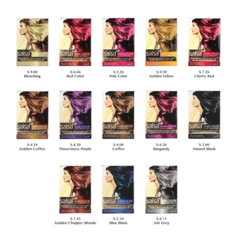 Jual SALSA Hair Color 30ml | Shopee Indonesia