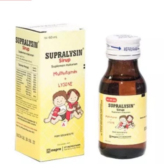 Jual SUPRALYSIN SIRUP 60 ML | Shopee Indonesia