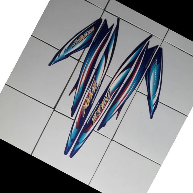 Jual stiker striping motor mio sporty 2007 biru | Shopee Indonesia
