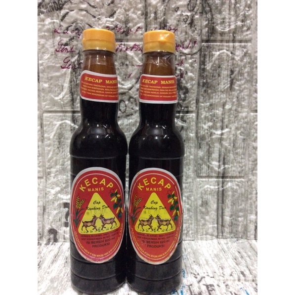 Jual kecap manis cap kambing dua 620ml | Shopee Indonesia