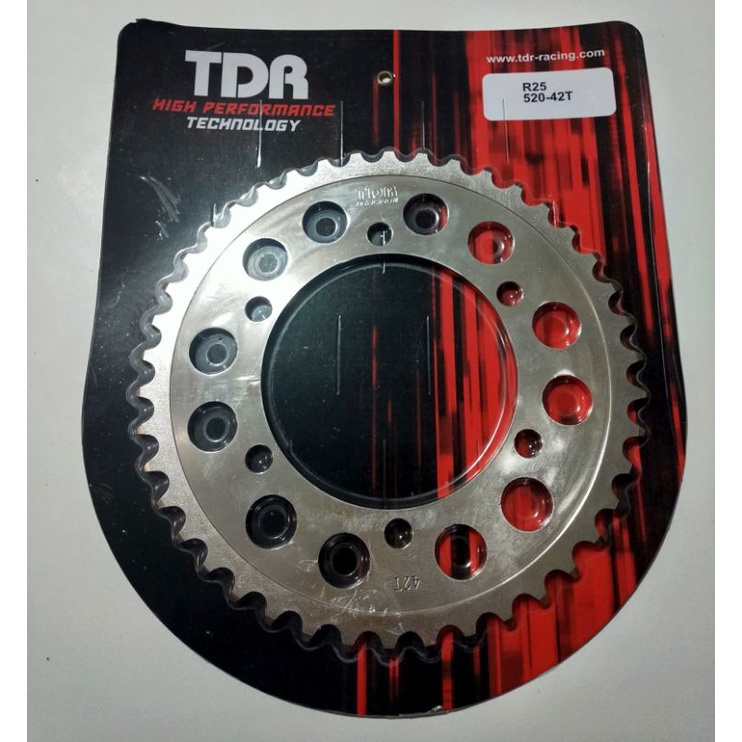 Jual TDR Gear Belakang Yamaha R25 / Ninja 250 / MT25 520-47T | Shopee ...