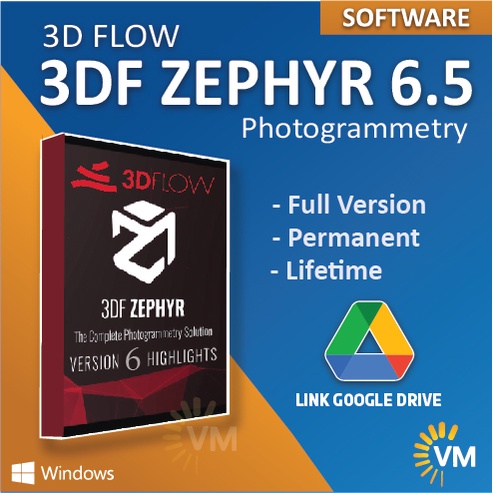 Jual 3DF ZEPHYR 6 6.5 PHOTOGRAMMETRY 3D FLOW FULL VERSION TERBARU ...