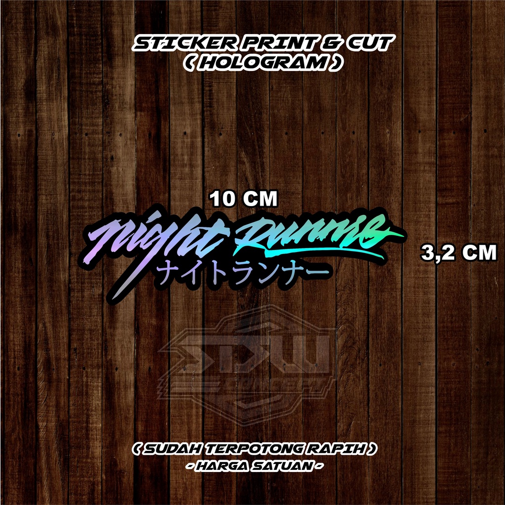 Jual Sticker Print Racing Hologram sticker motor stiker motor harga ...