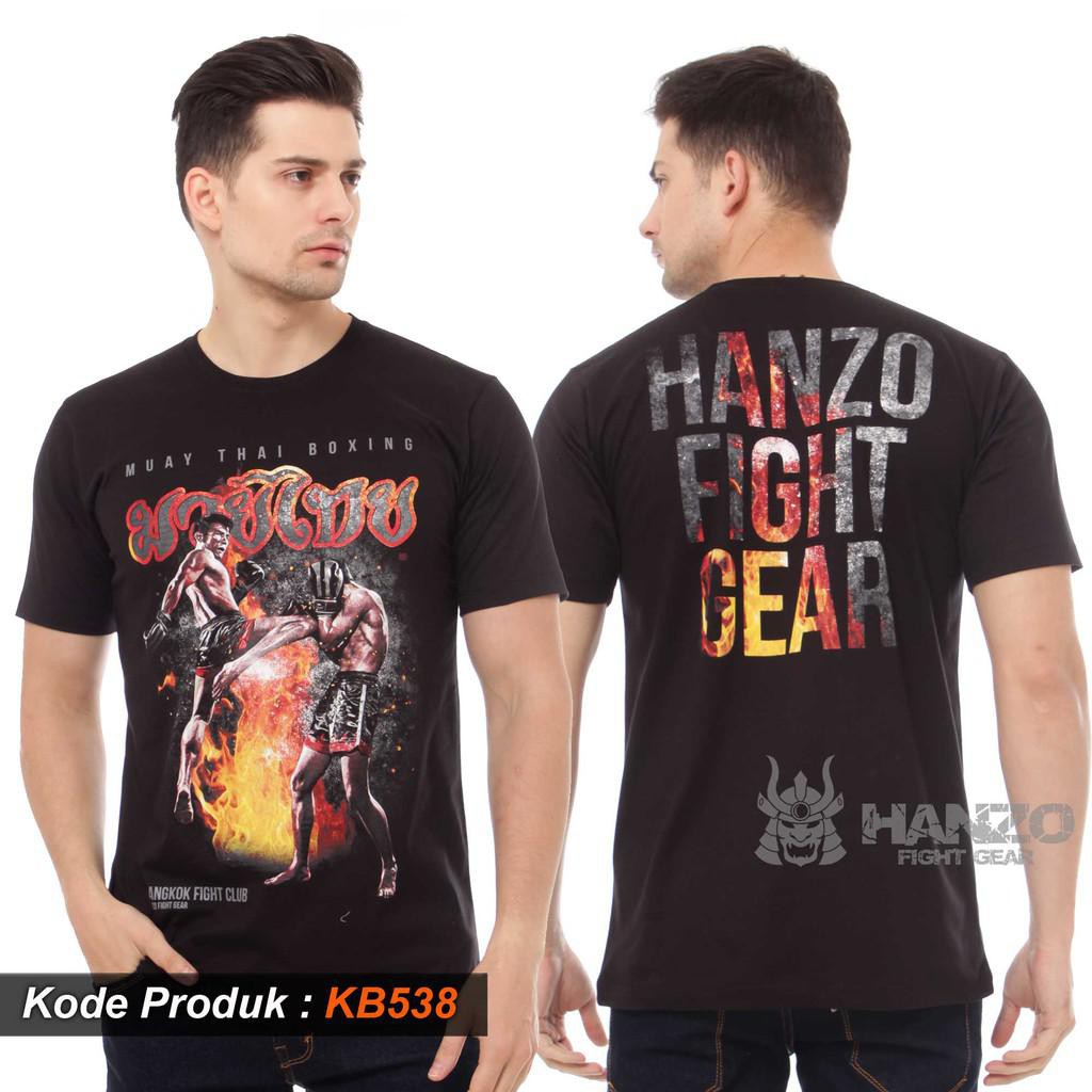 Jual KAOS MUAY THAI BOXING HANZO, BAJU MUAYTHAI, TSHIRT MUAY THAI, KAOS ...