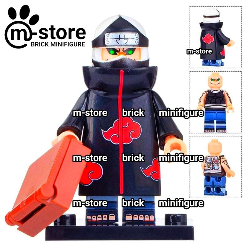 Jual brick naruto kakuzu akatsuki mini toy figure | Shopee Indonesia