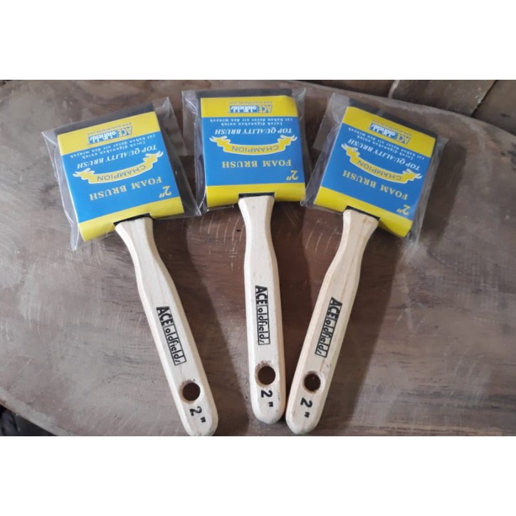 Jual Kuas Spons / Busa 2 Inch untuk Cat Kayu | Shopee Indonesia