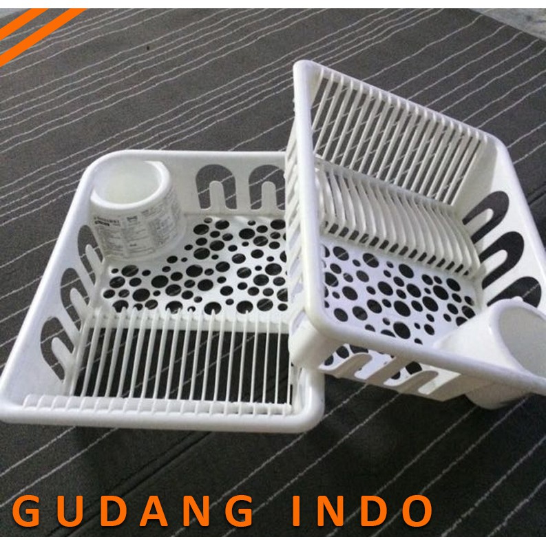 Jual Rak Piring / PENIRIS PIRING / Pengering Piring Plastik ...