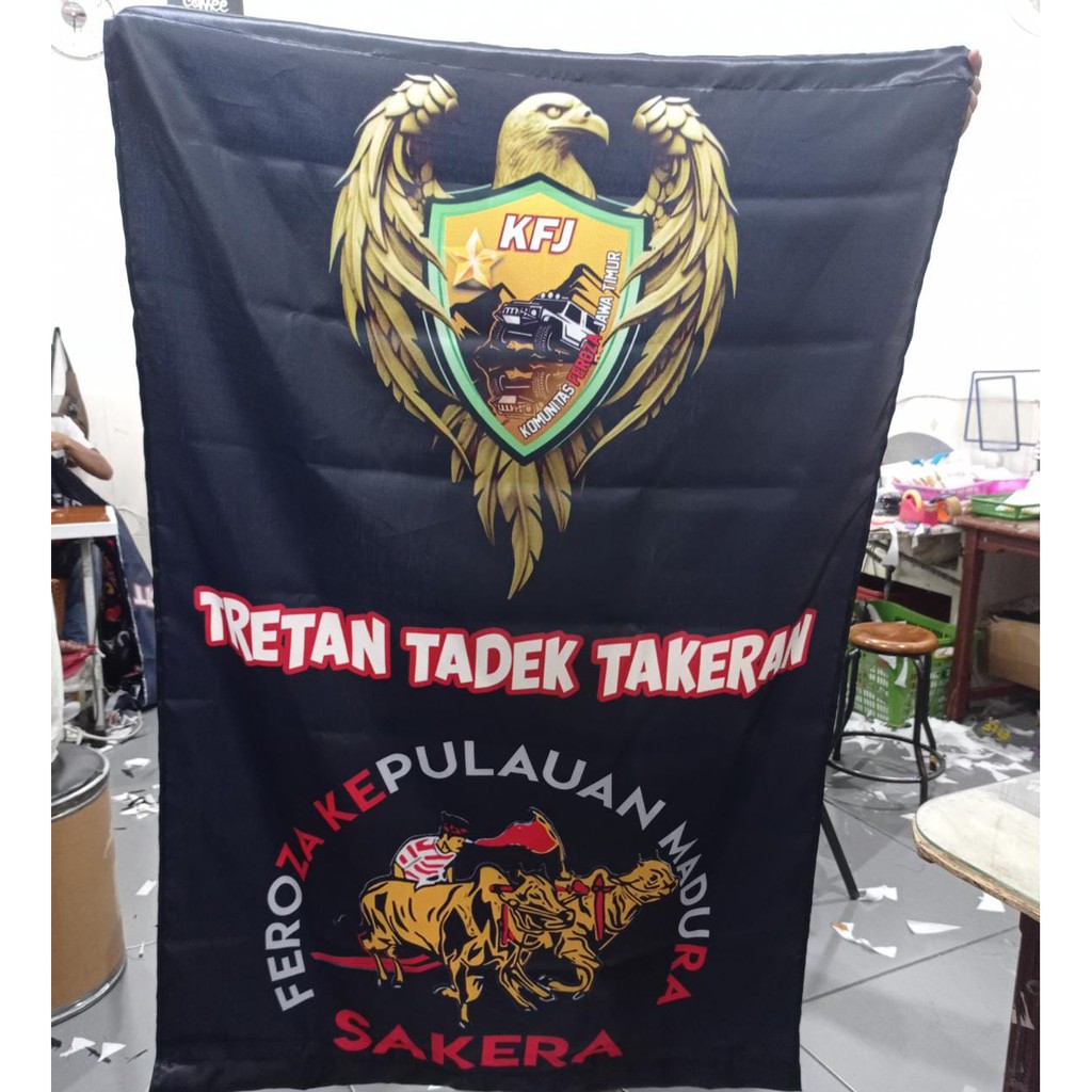 Jual SABLON BENDERA CUSTOM / CETAK BENDERA CUSTOM / MINI FLAG CUSTOM ...