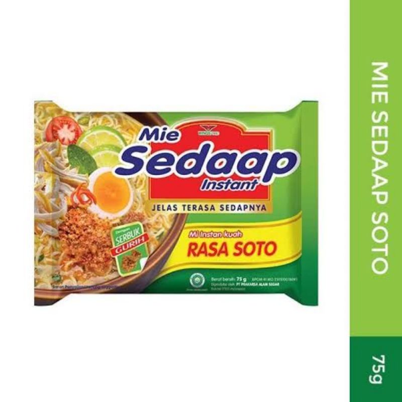 Jual Mie Sedaap Kuah (Soto, Kare dan Ayam Bawang) | Shopee Indonesia