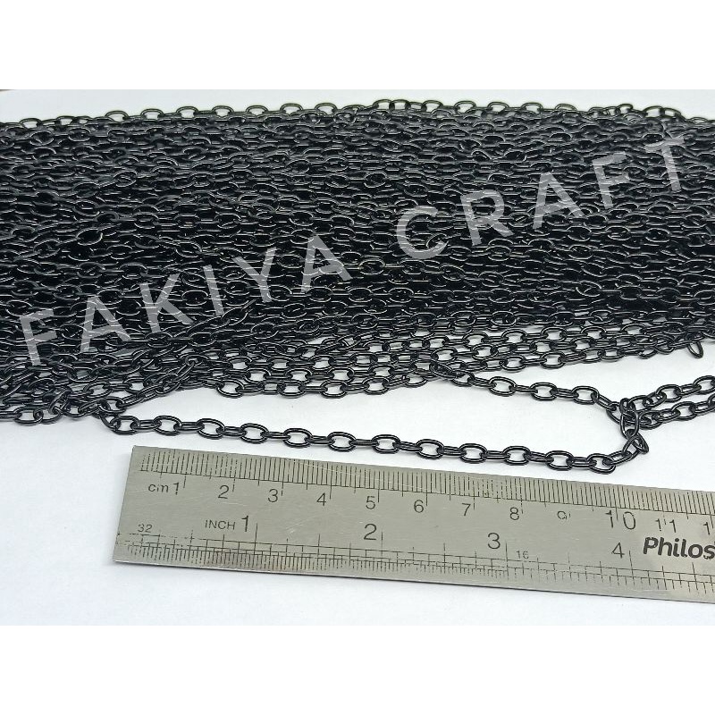 Jual Rantai Hitam 1,2cm | Shopee Indonesia