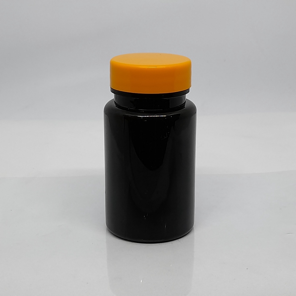 Jual Botol Obat 100 ml Hitam Tutup Hitam | Shopee Indonesia