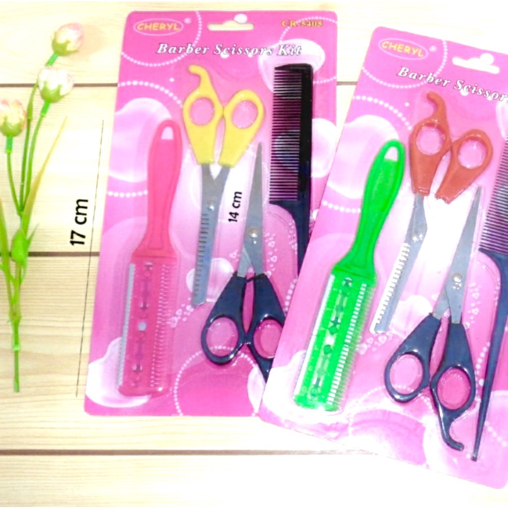Jual GUNTING RAMBUT SET 4 IN 1 ALAT CUKUR RAMBUT | Shopee Indonesia