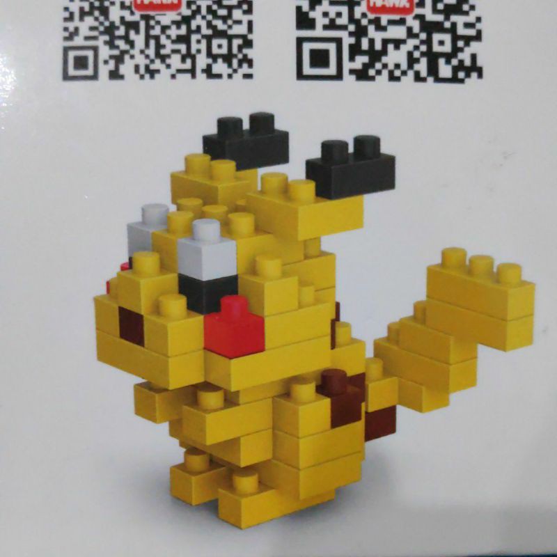 Jual Nano Block Pikachu dan Pokeball standar | Shopee Indonesia
