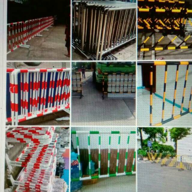 Jual ROAD BARRIER / HARD BARIKADE /PAGAR PEMBATAS PORTABLE | Shopee ...