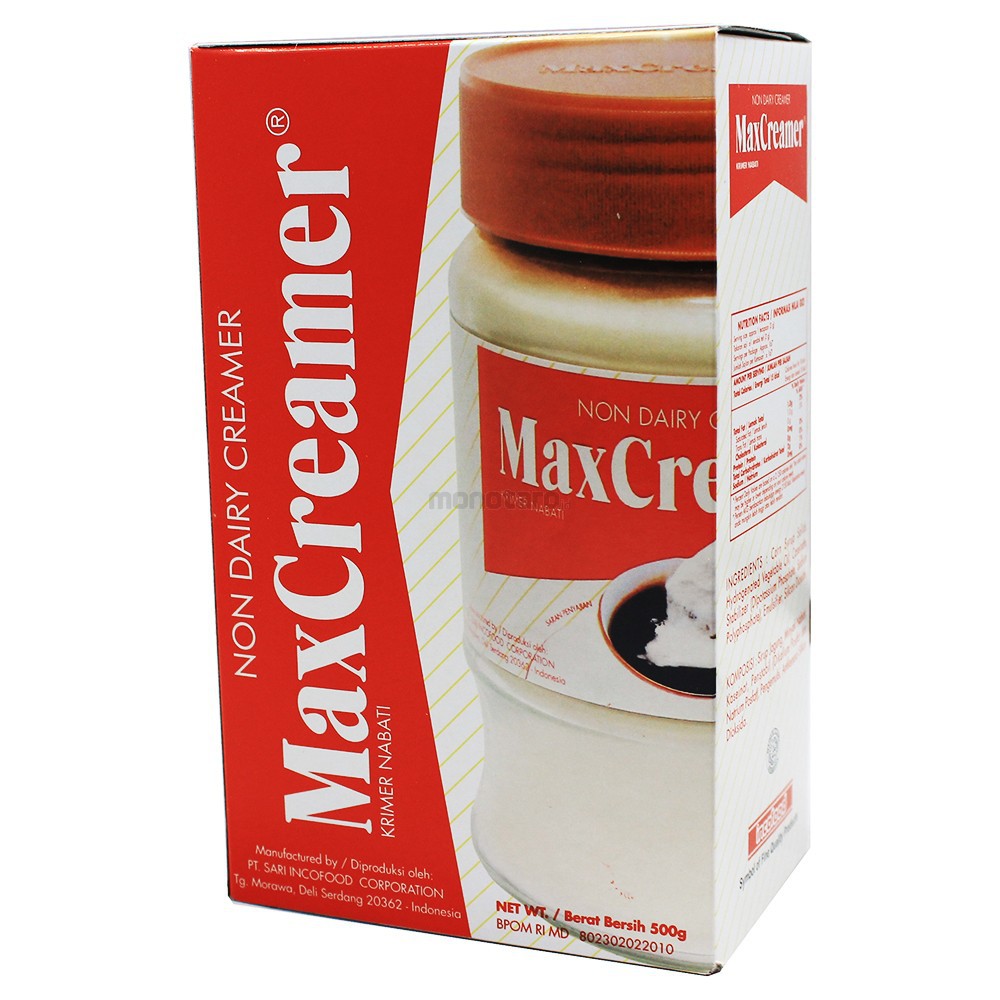 Jual Max Creamer Kotak ukuran 500gr (1/2 kg) | Shopee Indonesia