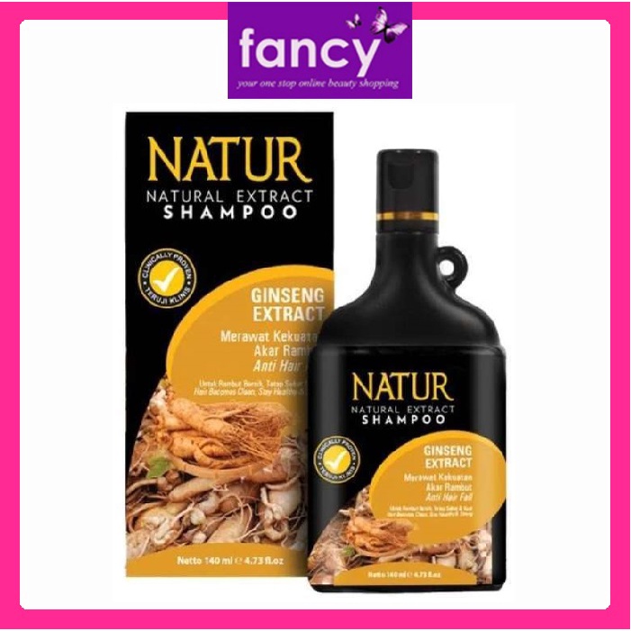 Jual Natur Shampo 80ml / 140ml / 270ml GINSENG / ALOE VERA / TEA TREE DANDRUFF Shampoo | Shopee ...