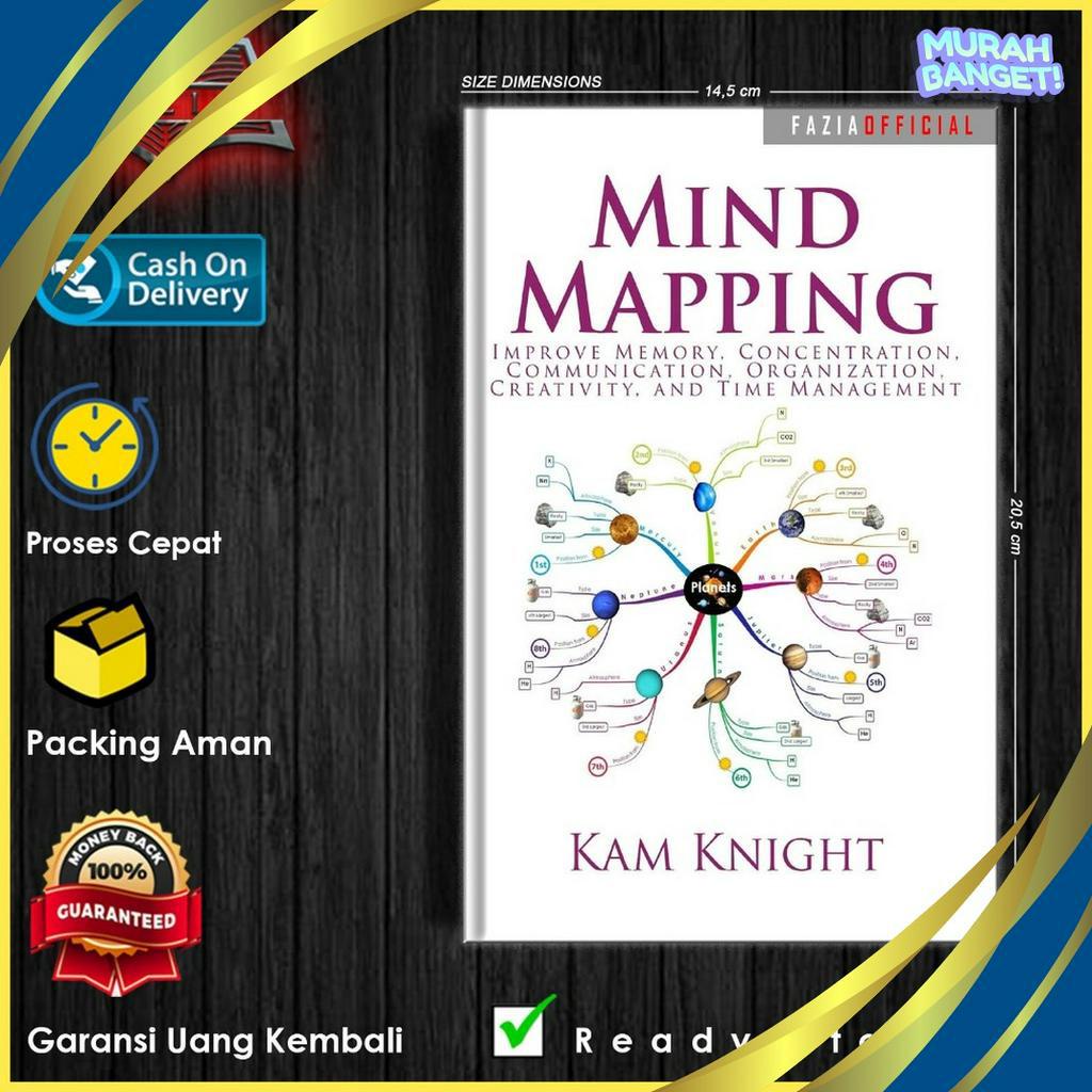 Jual BONANZA Buku Mind Mapping by Kam Knight EnglishIndonesia | Shopee ...