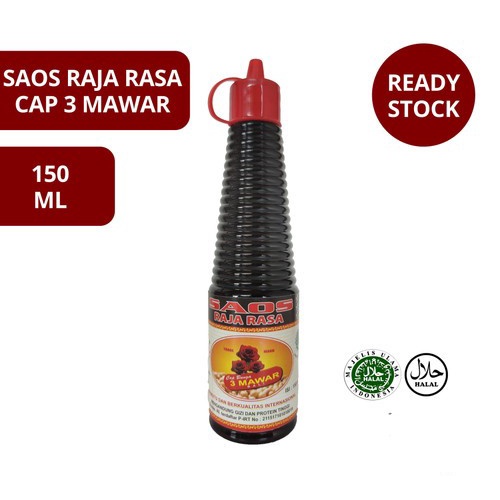 Jual SAOS RAJA RASA CAP MAWAR HALAL 150 ML/60ML kemasan botol | Shopee ...