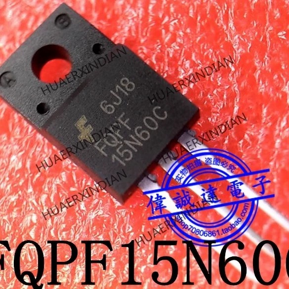 Jual FQPF15N60C 15N60 15N60C Mosfet Transistor To-220f N-Ch 15A 600V | Shopee Indonesia