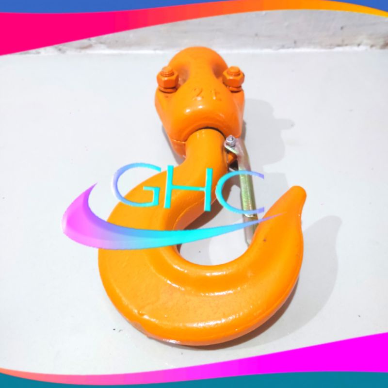 Jual Hook Rantai 2 Ton Hook Katrol Chain Hoist Hook Hoist 2 Ton Atas ...