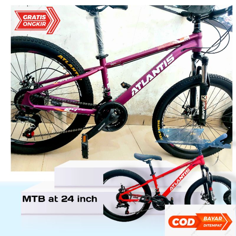 Jual sepeda mtb 24 inch atlantis impact 790 sepeda gunung terbaru murah ...