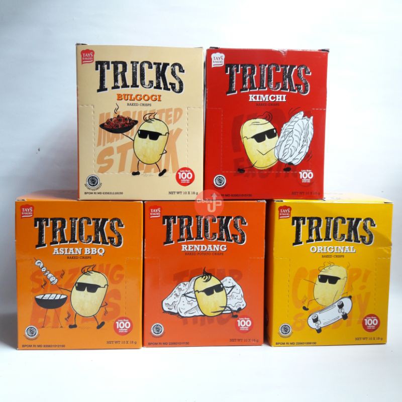 Jual [Bisa COD] Tricks Kimchi Bulgogi Rendang Original Asian Bbq Snack ...