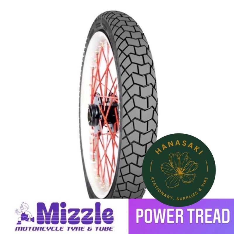 Jual Ban Motor MIZZLE Power Tread 300-17 ( Non Tubeless ) | Shopee ...