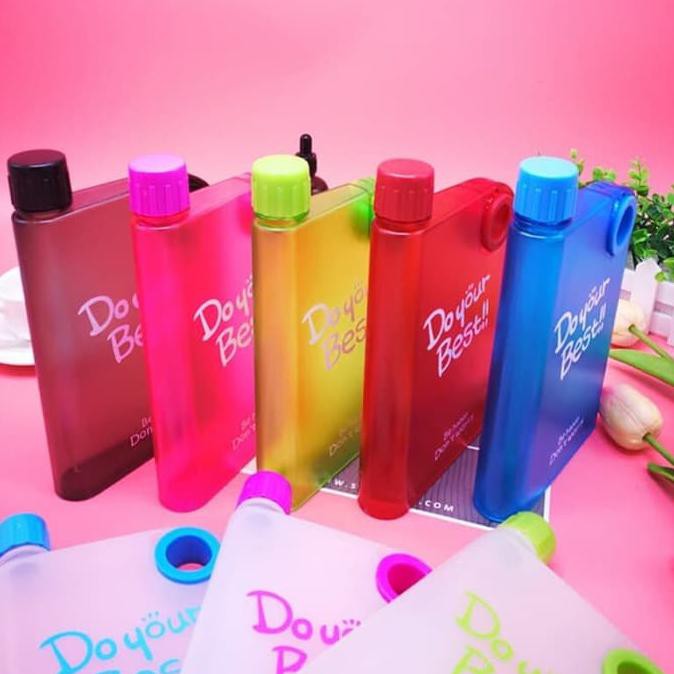 Jual MemoBottle A5 Letter Botol Minum - Memo Bottle Slim Do Your Best ...
