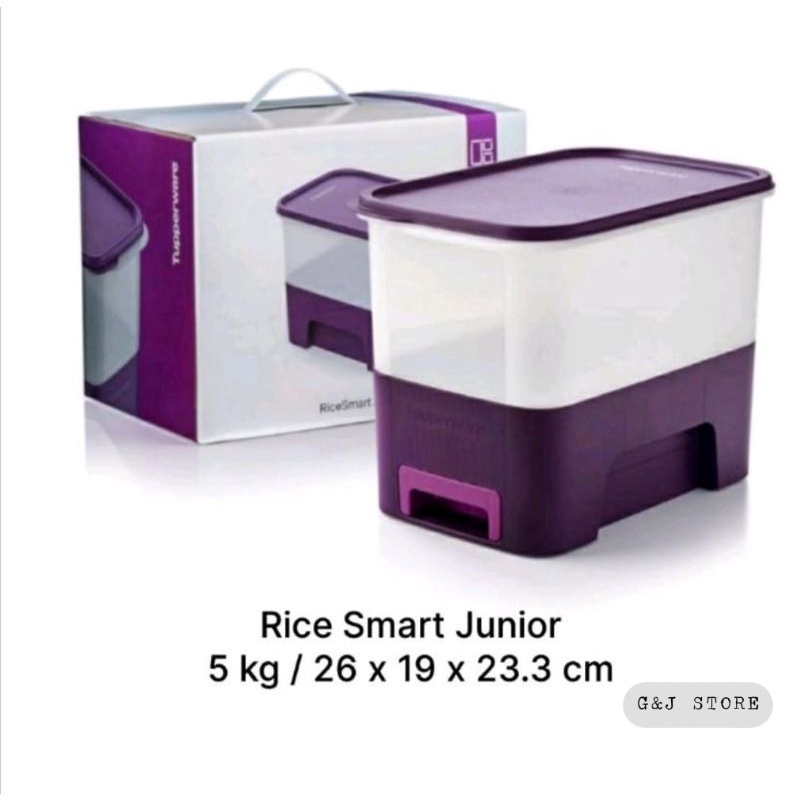 Jual RICE SMART JUNIOR 5 KG TEMPAT BERAS TUPPERWARE | Shopee Indonesia