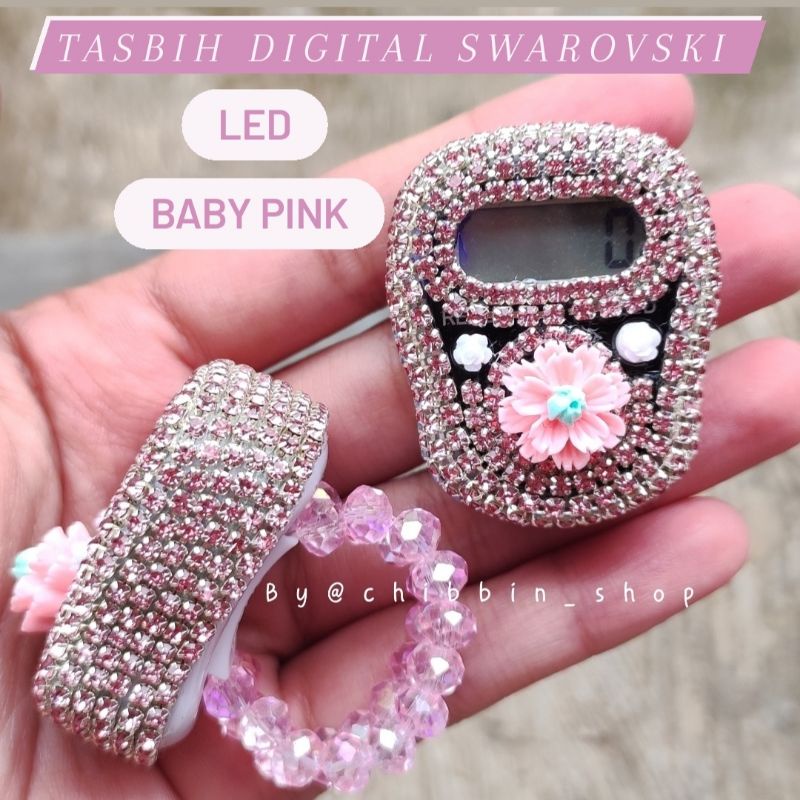 Jual Tasbih Digital Swarovski ( Led Series ) / Tasbih Cantik / Tasbih ...
