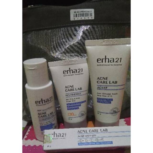 Jual Erha21 Value pack Erha Acne Care Lab /paket erha acne (exp 2022 ...