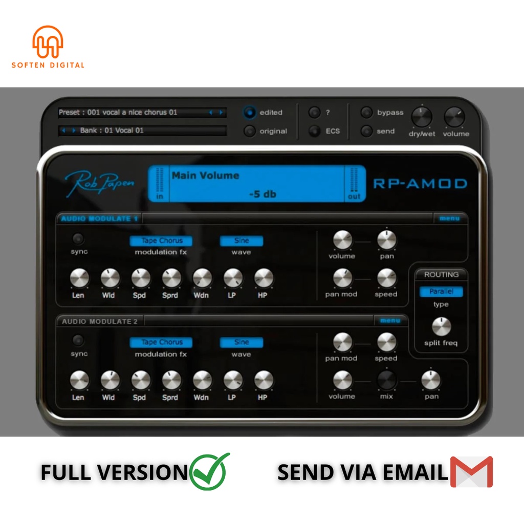 Jual Rob Papen RP-Amod 1 VST Plugin dual modulation effect - windows ...