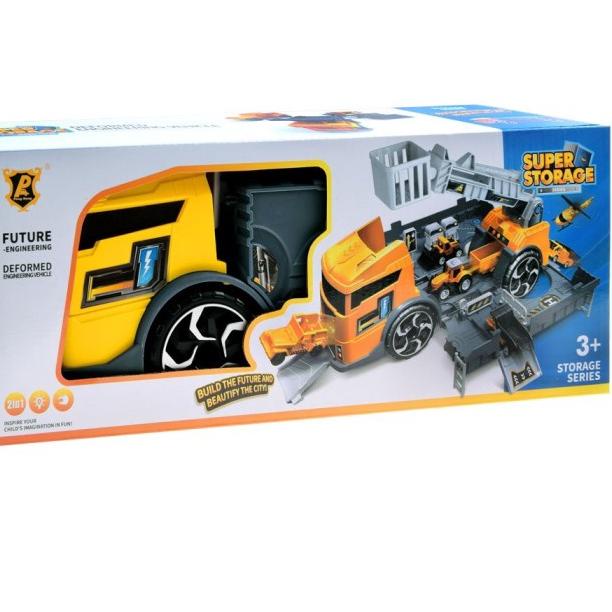 Jual Model Baru Mainan Super Storage Truck Future Engineering Kuning No ...