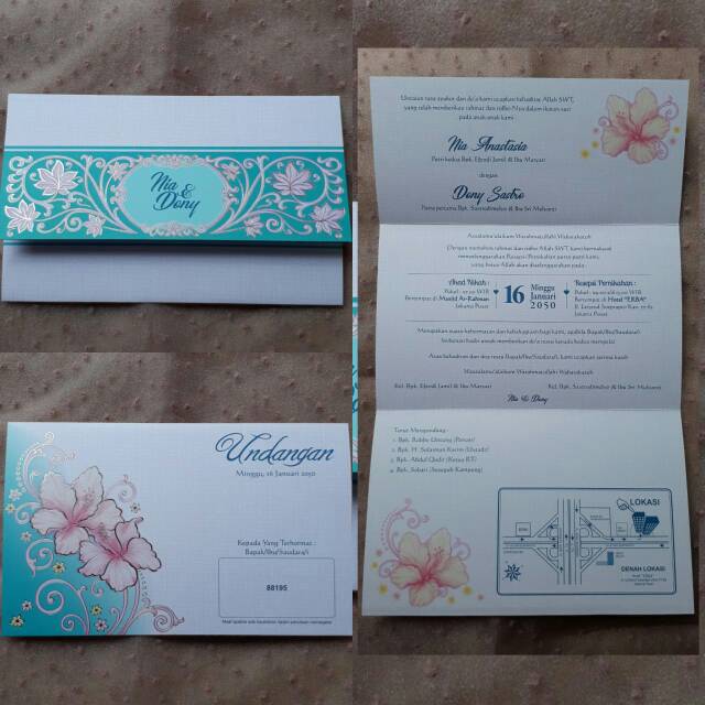 Jual Undangan Pernikhan / Khitan (88195) | Shopee Indonesia