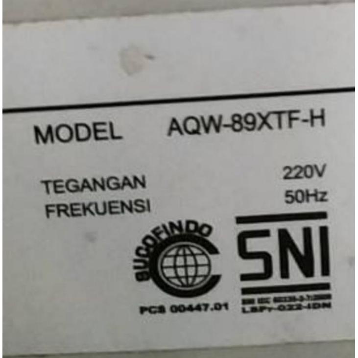 Jual Modul Mesin Cuci Aqua Type Aqw 89 Xfth - Aqw 90 Xfth Aqw 99 Xtfh ...