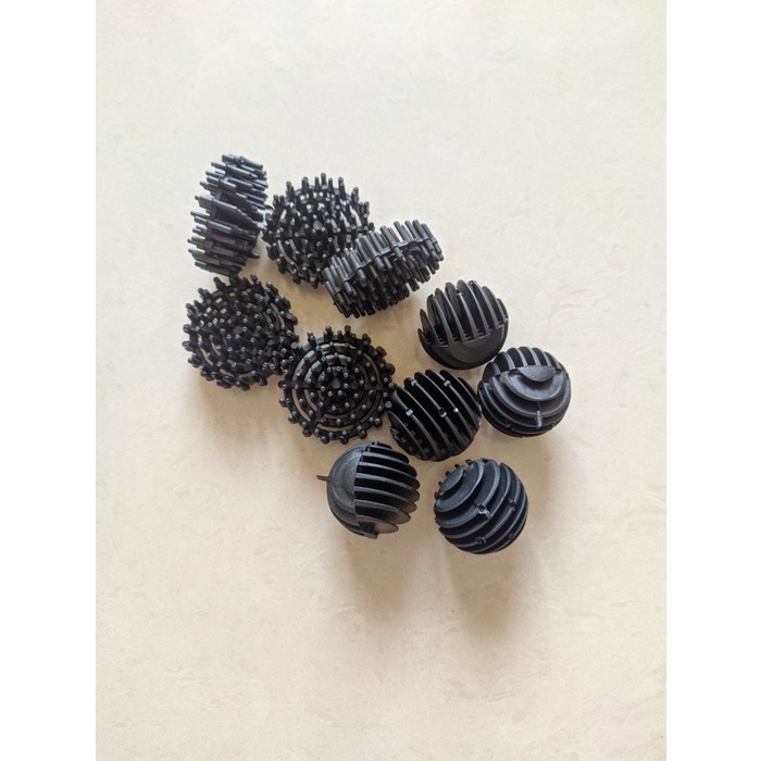Jual Bioball Media Filter Aquarium Bio Ball Bulat 3cm & Rambutan Duri ...