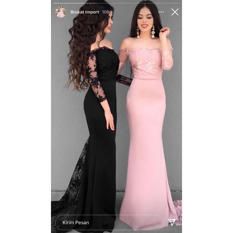 Jual Chiobushop - Ziza Longdress | Party Dress | Dress Bridesmaid ...