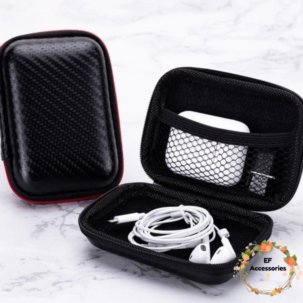 Jual DOMPET EARPHONE MOTIF PERSEGI PANJANG TEMPAT HEADSET DOMPET KOIN ...