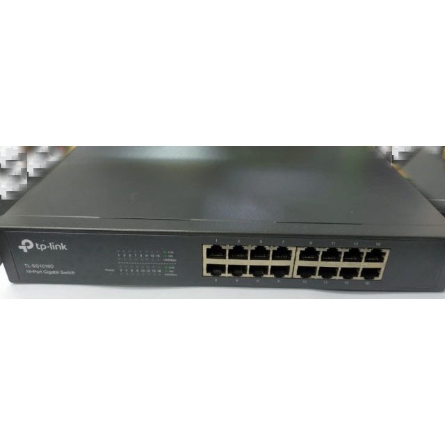 Jual Switch Hub Tp- Link 16 Port Gigabit TL SG1016D | Shopee Indonesia