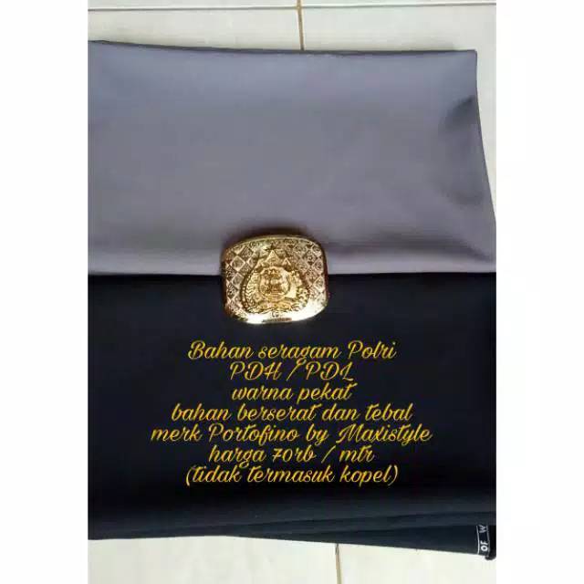 Jual Bahan seragam polisi PDH PDL POLRI POLISI | Shopee Indonesia