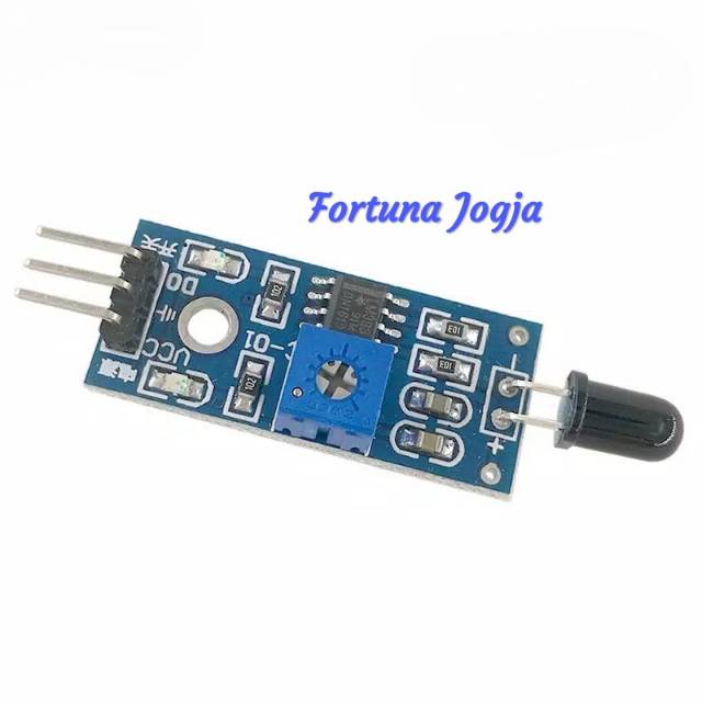Jual Modul Sensor pendeteksi api sumber kebakaran dgn penerima ...