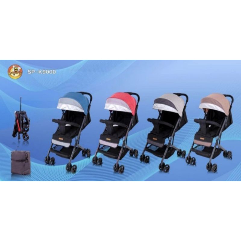 Jual NEW ARRIVAL! PACIFIC BABY STROLLER PC K9000 | CABIN SIZE | SATU ...