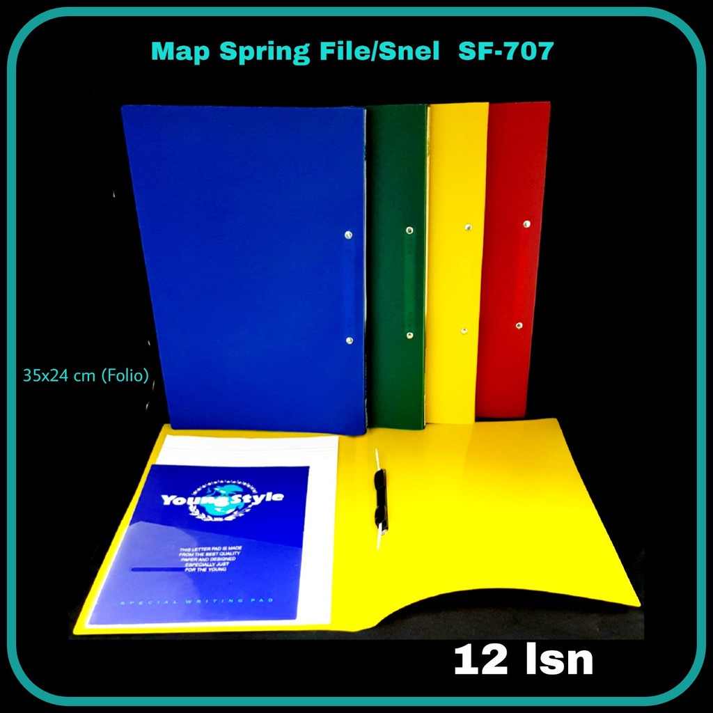 Jual GG Map Snel Folio MICROTOP SF-707(minimal 4)/ Spring File/Map File ...