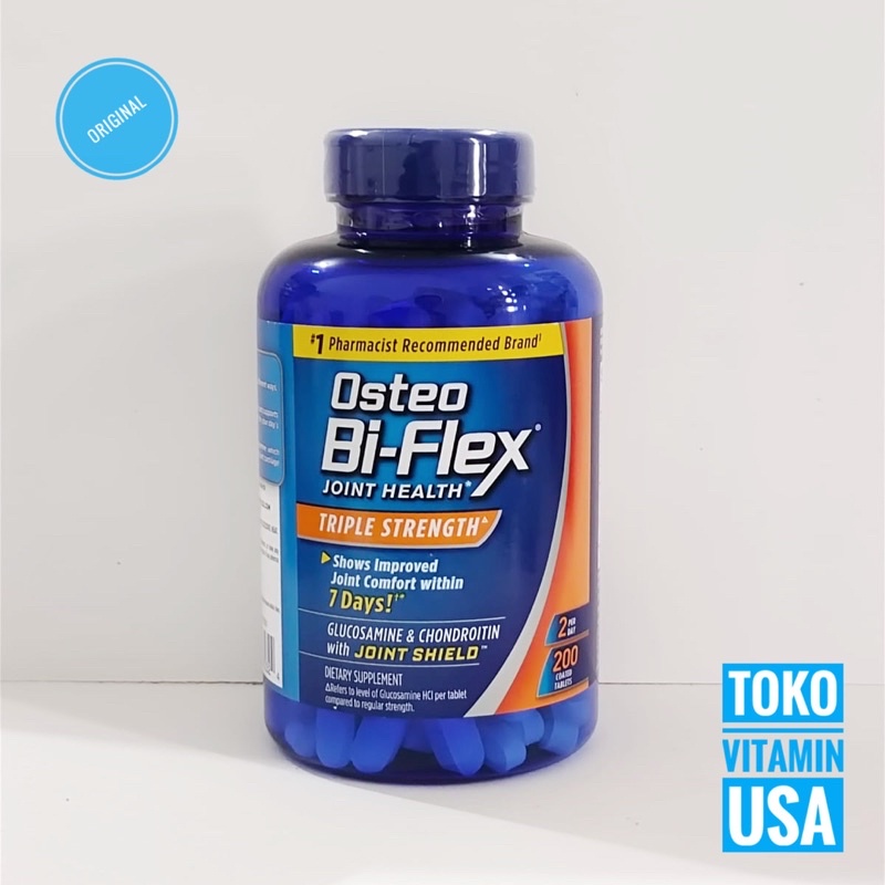 Jual Osteo Bi Flex Joint Health Triple Strength isi 200 Tablet | Shopee ...