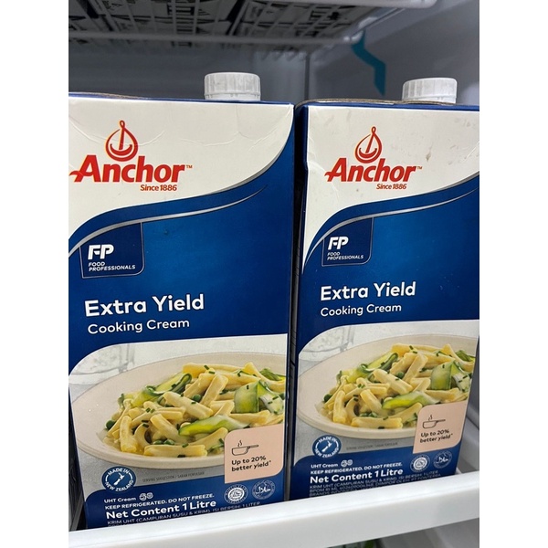 Jual Anchor Extra Yield Cooking Cream 1L | Shopee Indonesia