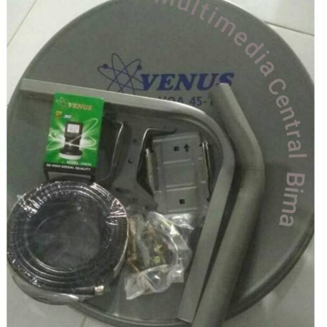 Jual ODU/DISH PARABOLA 45cm+LNB+KABEL | Shopee Indonesia