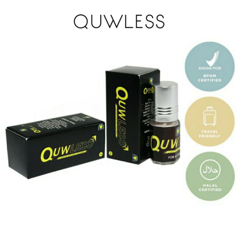 Jual Quwless Obat Kuat Pria Oles Tahan Lama Anti Kebas | Shopee Indonesia