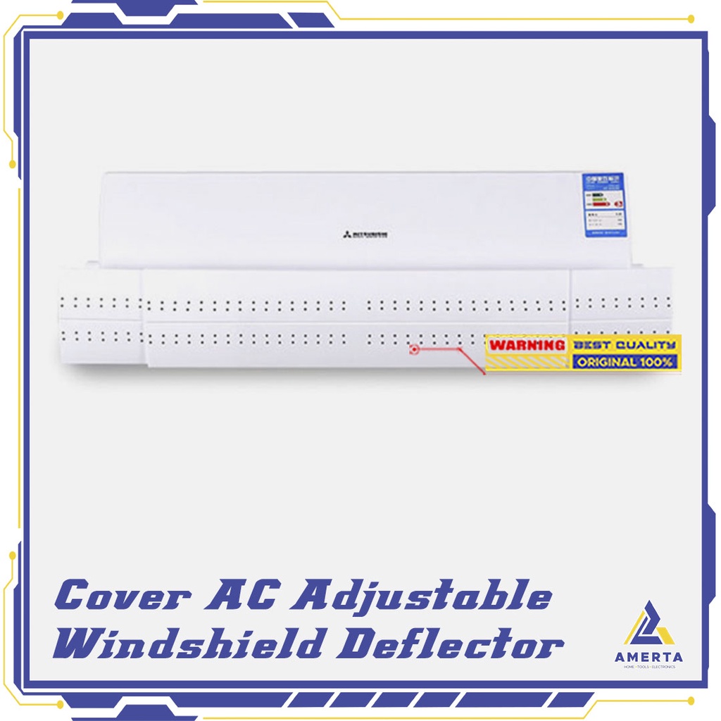 Jual Talang Cover Angin AC Adjustable Air Conditioner Windshield ...