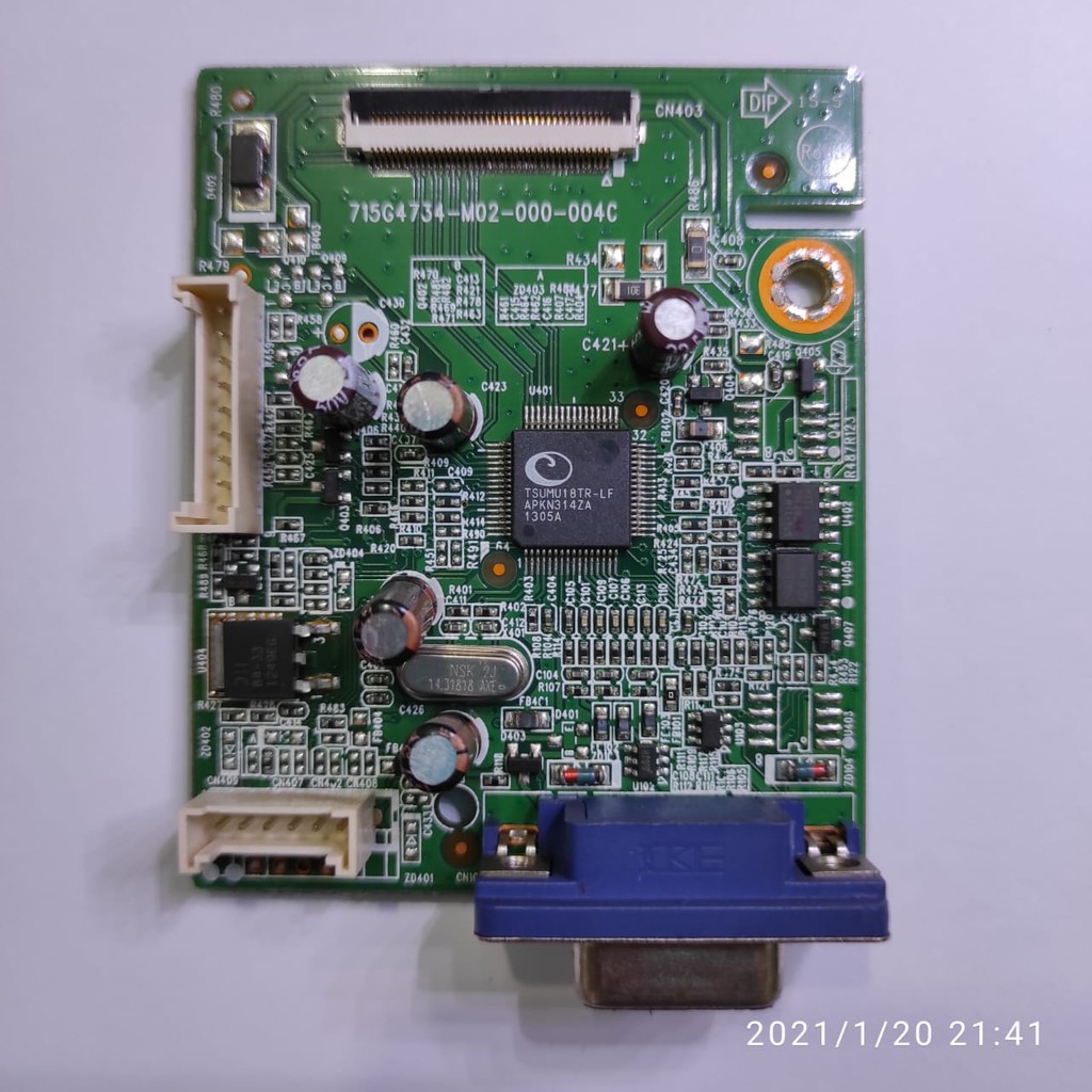 Jual Mainboard Monitor Led AOC E1660Sw 156LM00004 715G4734-M02-000-004C ...